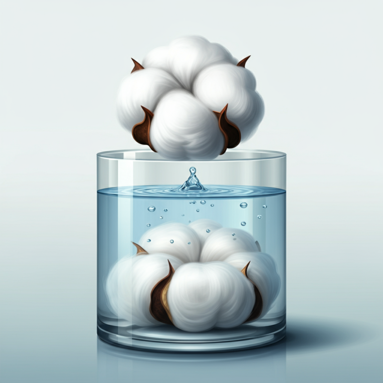 How to Understand Cotton Wool Shrinkage in Water - Moirai